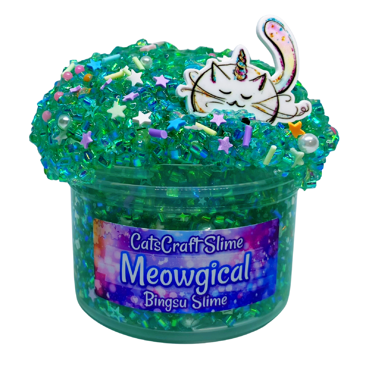 "Meowgical" Bingsu Slime – CatsCraftSlime
